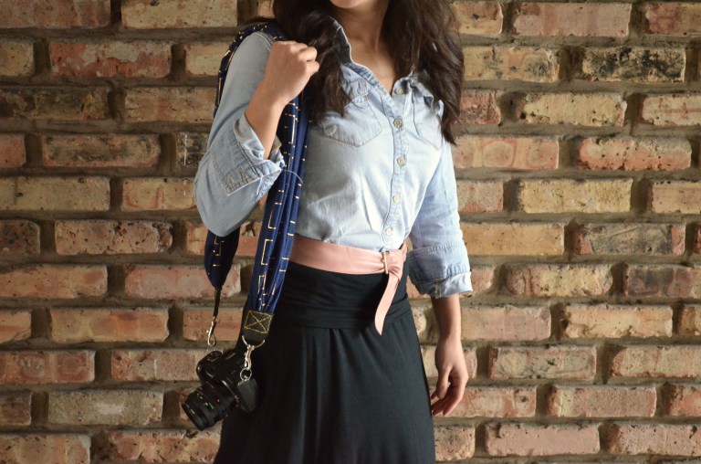 scarf camera strap tutorial (DIY) | the butterfri review