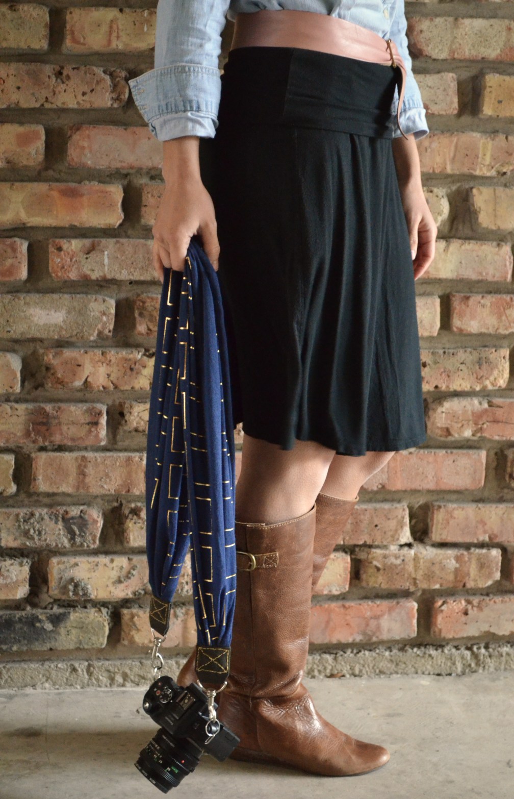 scarf camera strap tutorial (DIY) | the butterfri review